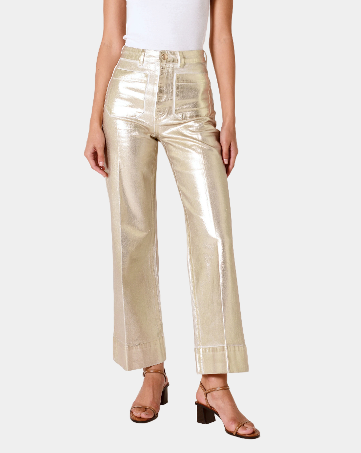 Rolla's Sailor Jeans in Gold Foil – Dsquared Clothing