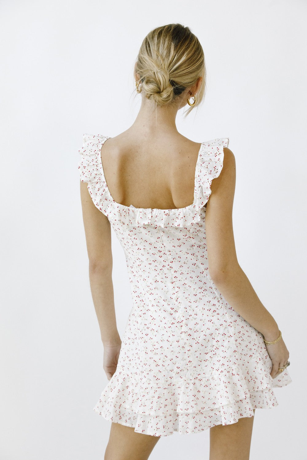 Aden Ruffled Mini Dress – Dsquared Clothing