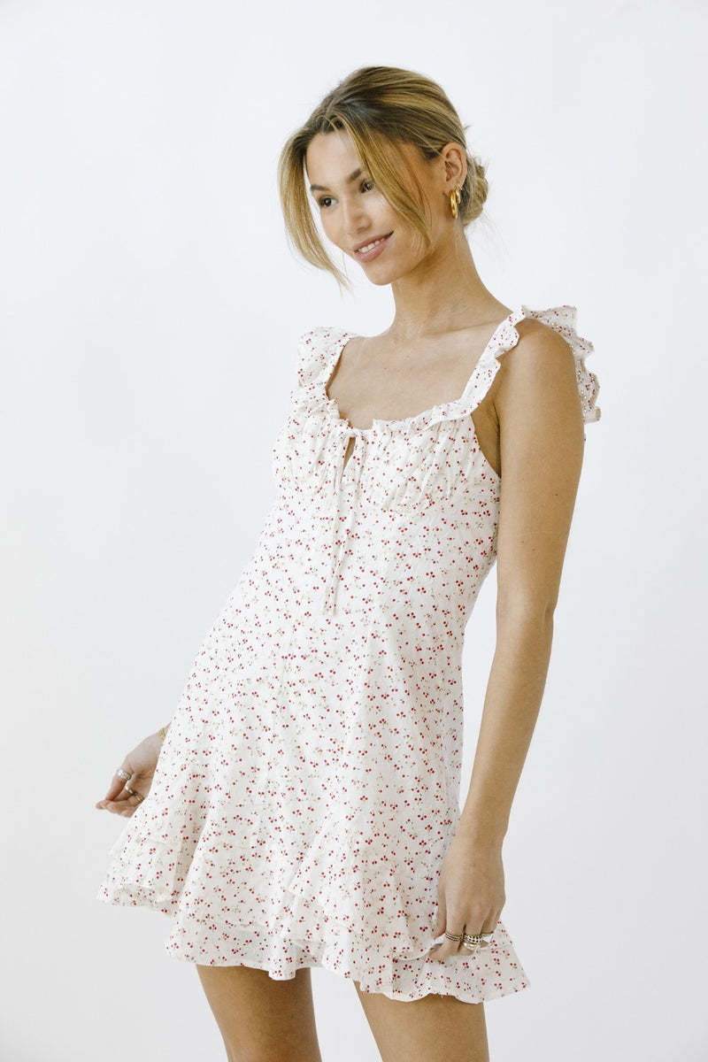 Aden Ruffled Mini Dress – Dsquared Clothing