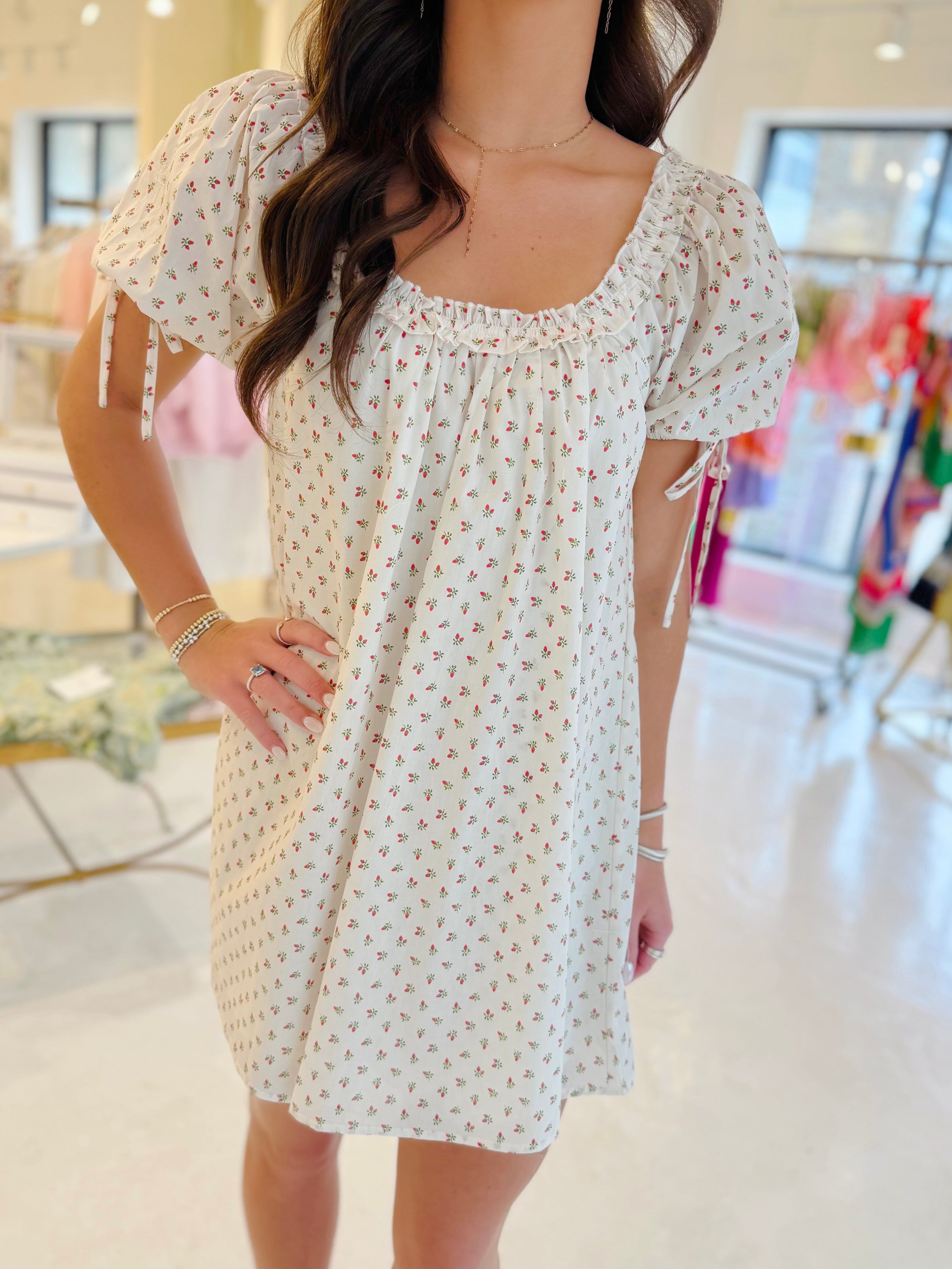 Hallie Puff Sleeve Mini Dress – Dsquared Clothing