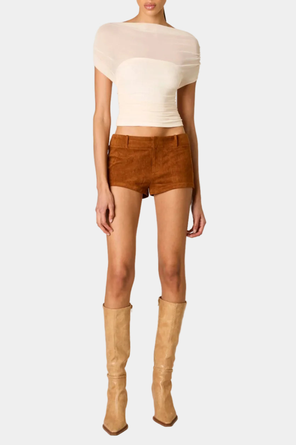 NIA Yale Top in Ivory – Dsquared Clothing