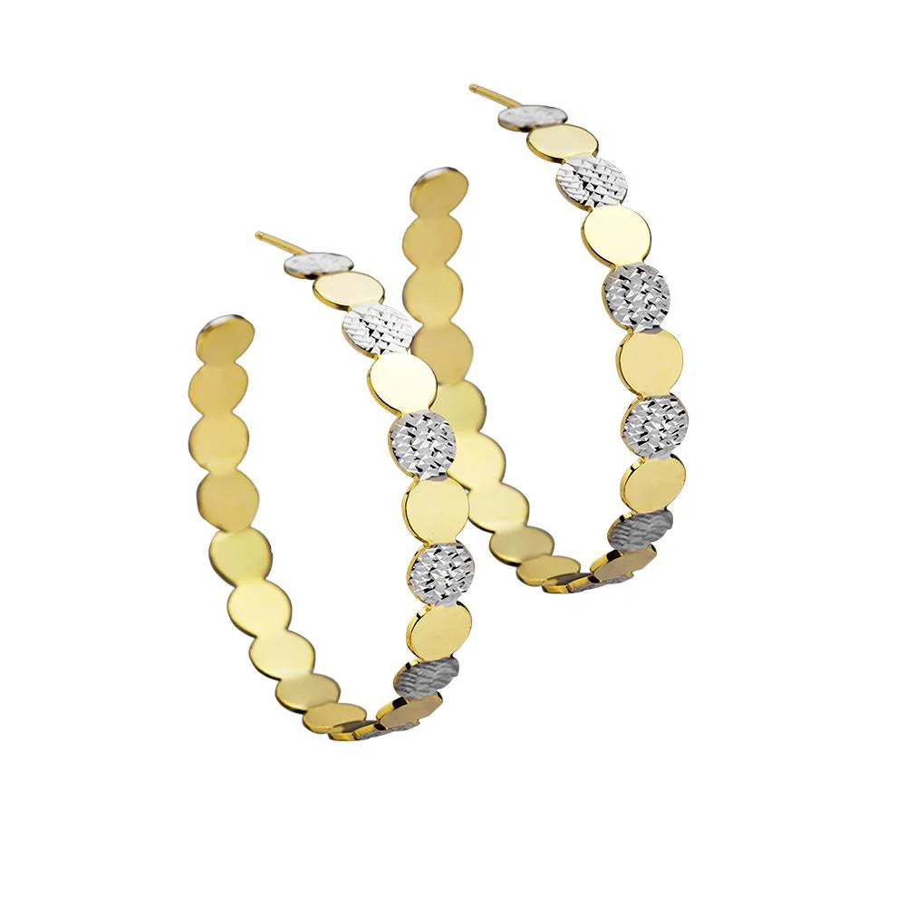 Jennifer Zeuner Bianca 2" Hoops – Dsquared Clothing